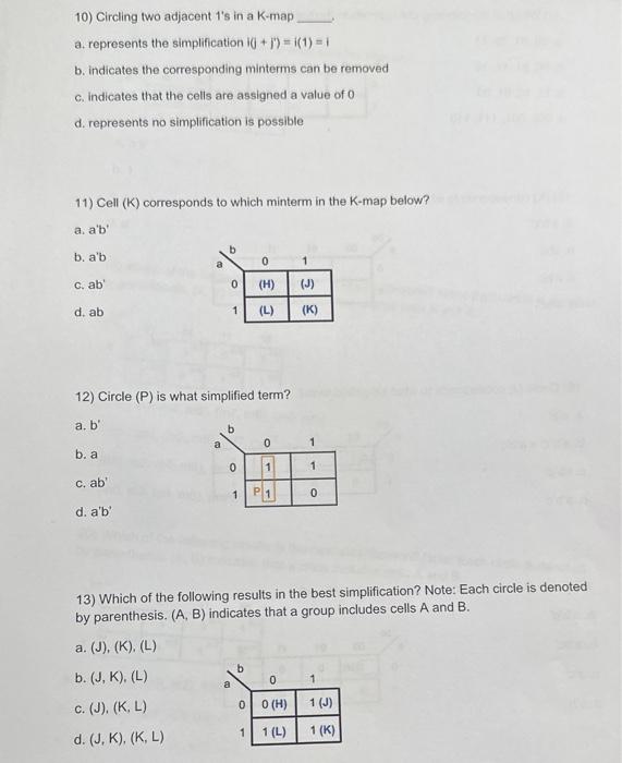 Solved 5) Given a function of a, b, and c, which equation is | Chegg.com