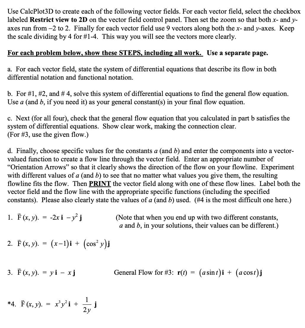 Solved solve and make sure to ﻿include the calcplot3d ﻿Use | Chegg.com