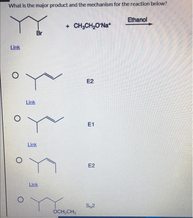 Solved What is the major product and the mechanism for the | Chegg.com