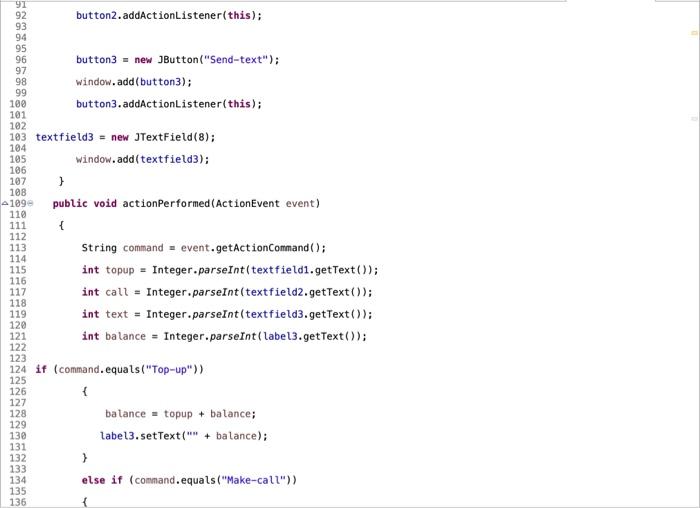 Solved can you please help me to fix the issue. the codes | Chegg.com