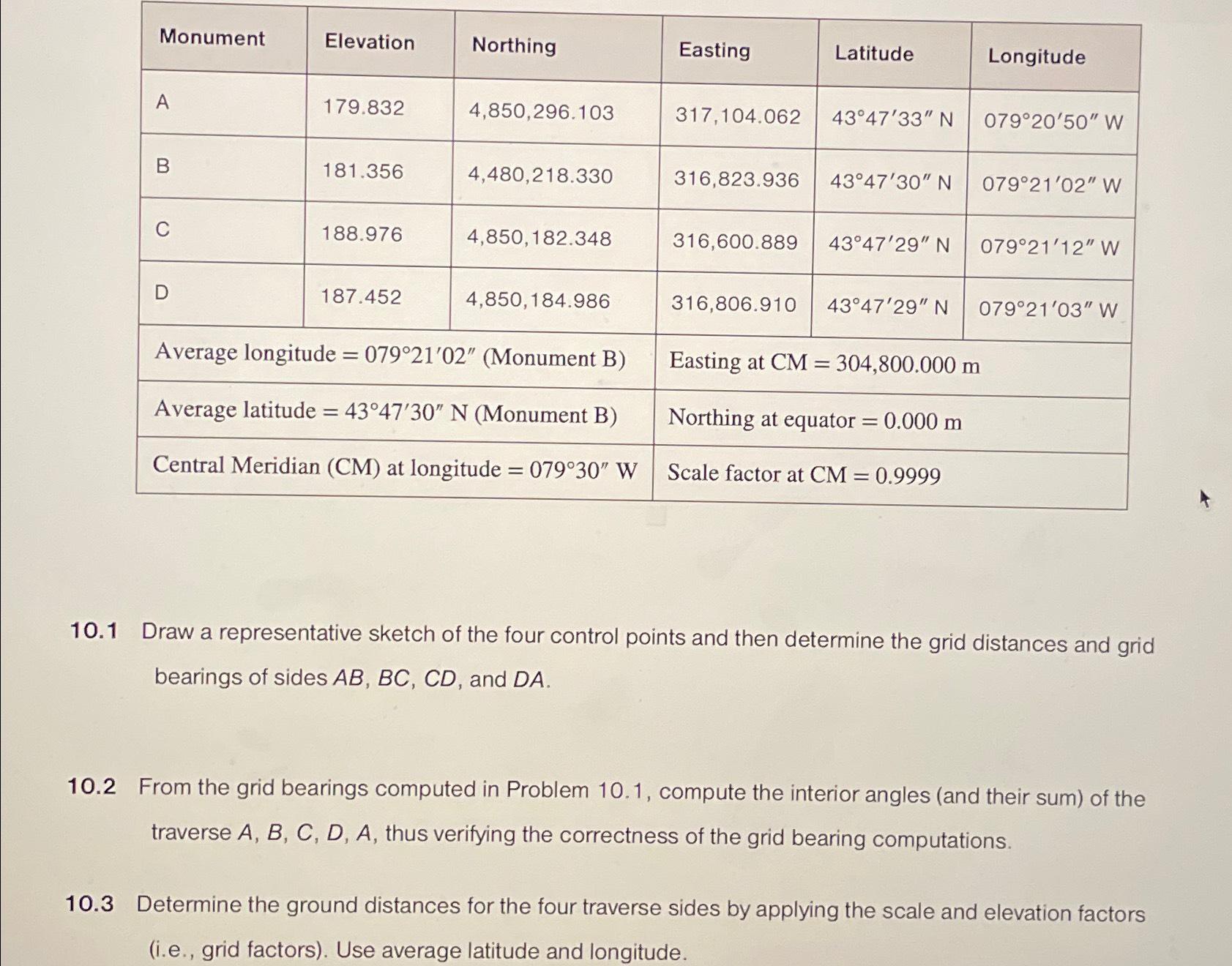 Solved Use the table to answer question 10.3 | Chegg.com