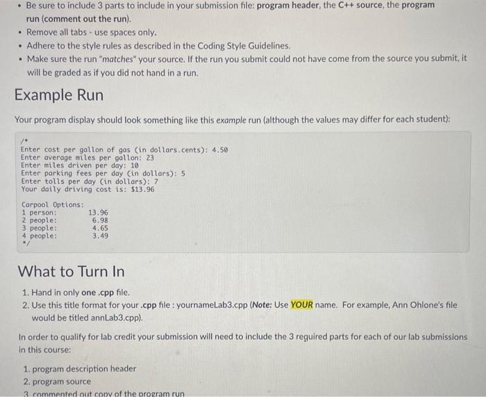 Solved follow directions and solve. Use C++ programming | Chegg.com