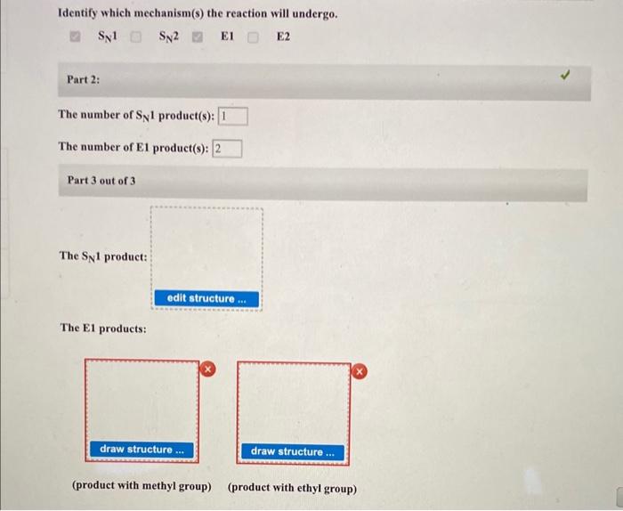 Solved Be sure to answer all parts. Draw the products in the | Chegg.com