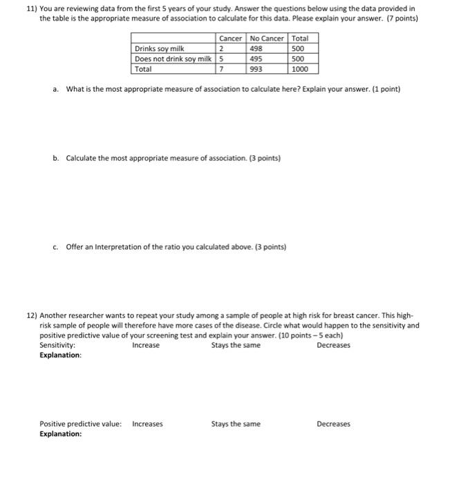 Solved Use the following information to answer questions | Chegg.com