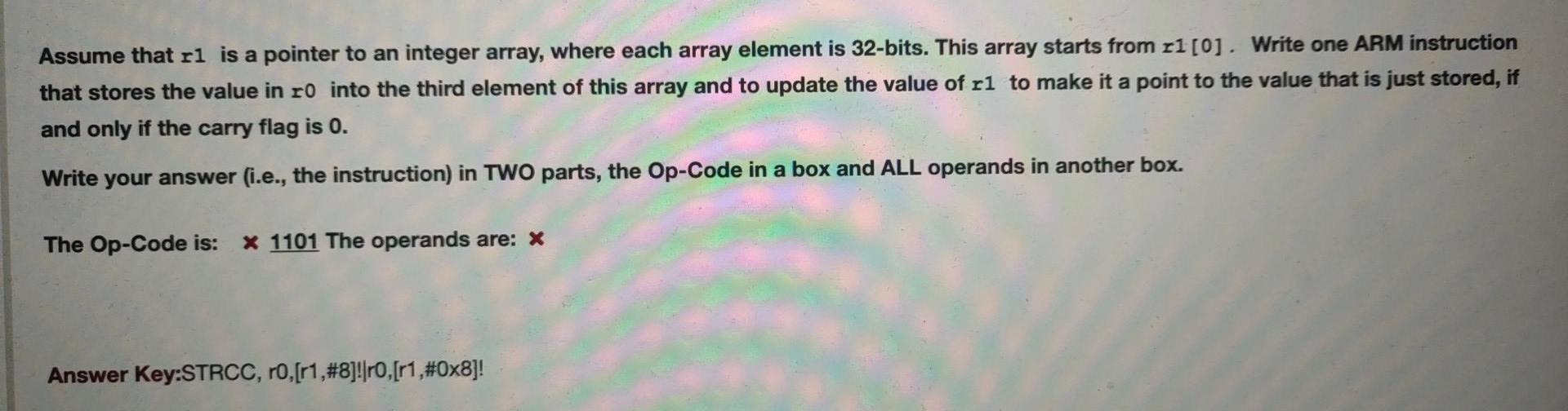 Solved Assume that rl is a pointer to an integer array, | Chegg.com