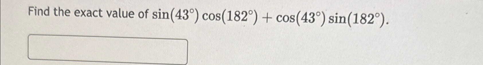 Solved Find the exact value of | Chegg.com Solved Find the exact value of | Chegg.com