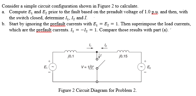Solved Consider a simple circuit configuration shown in | Chegg.com