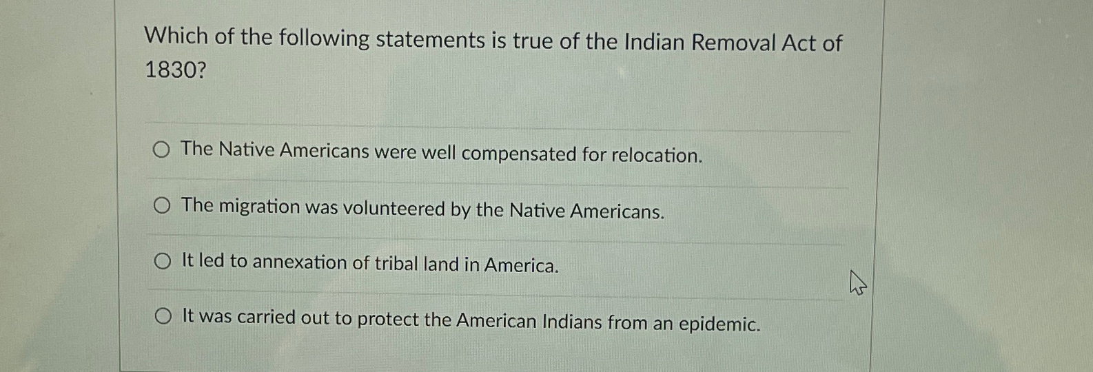 Solved Which of the following statements is true of the | Chegg.com