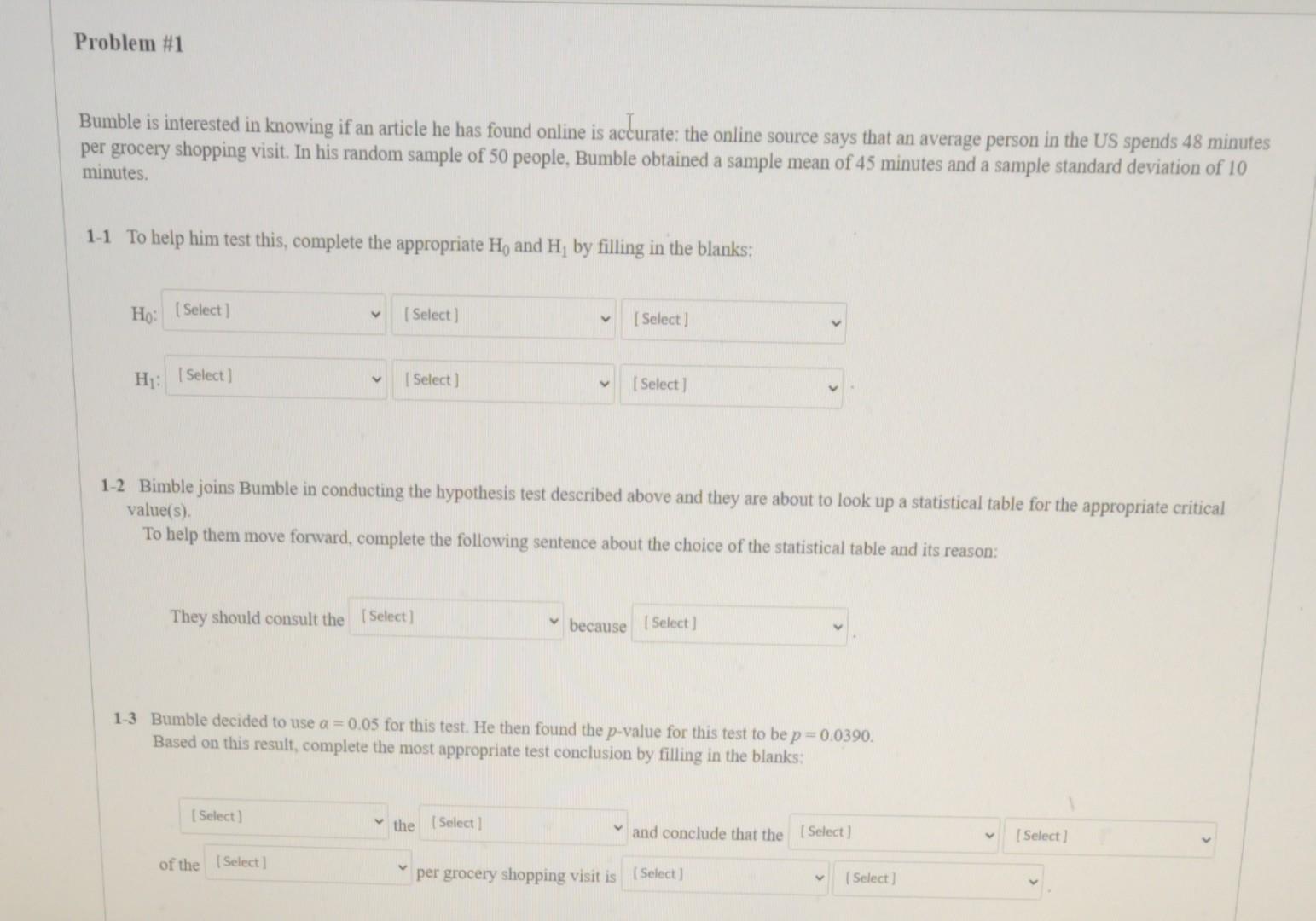 Solved Bumble is interested in knowing if an article he has | Chegg.com
