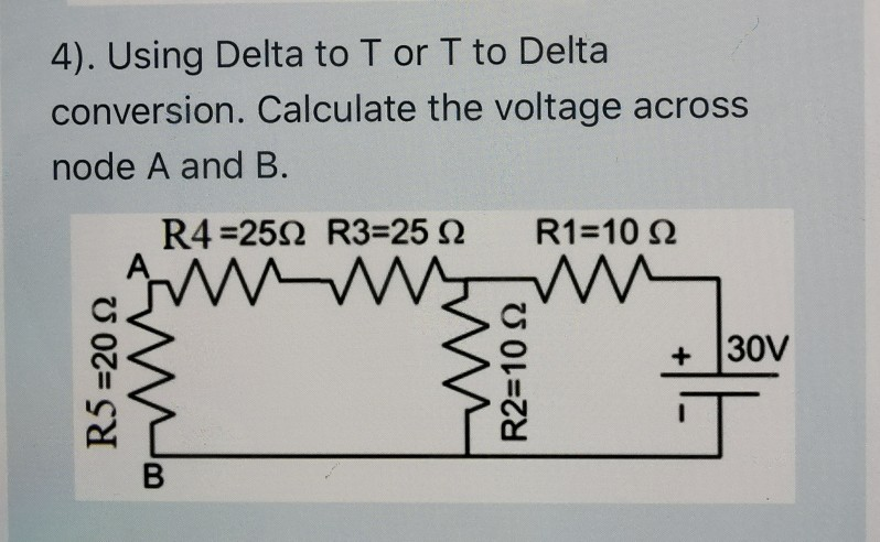 Solved 4). Using Delta to T or T to Delta conversion. | Chegg.com