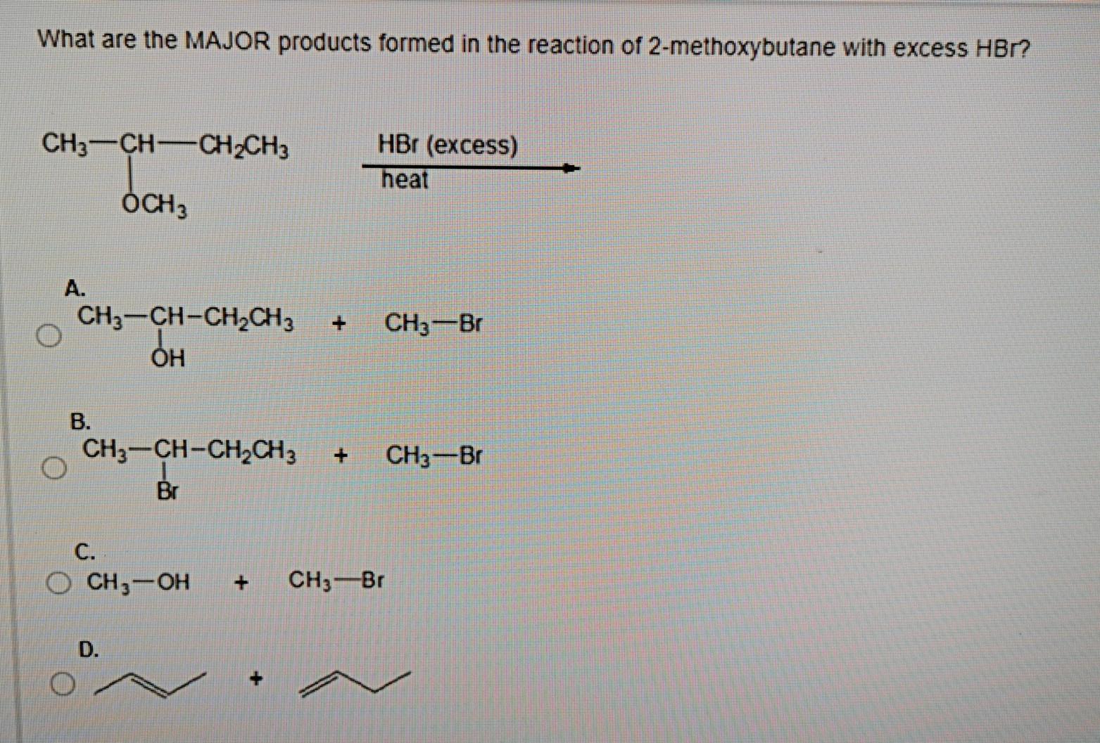 Solved What is the best way to prepare CH3CH2-O-CH(CH3)2 by | Chegg.com