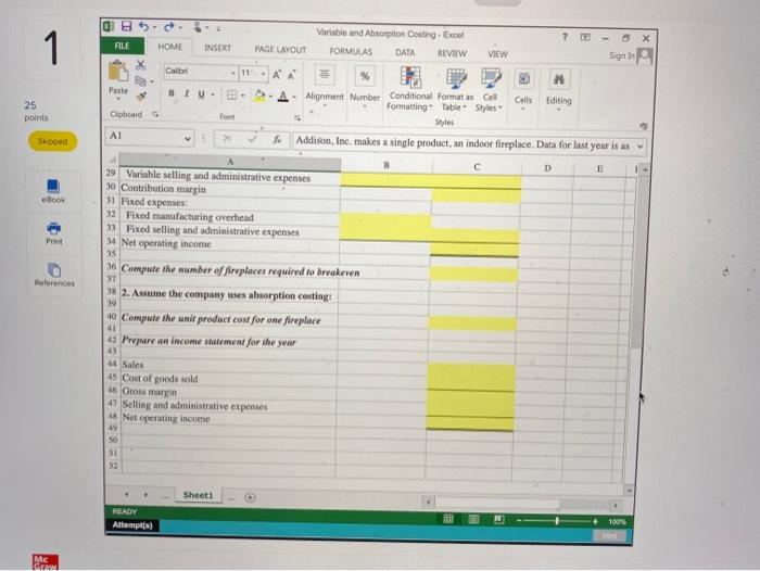 Solved please also show me formulas! | Chegg.com