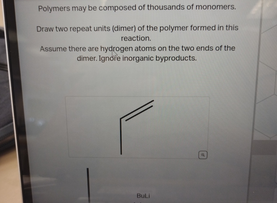 Solved Polymers may be composed of thousands of | Chegg.com