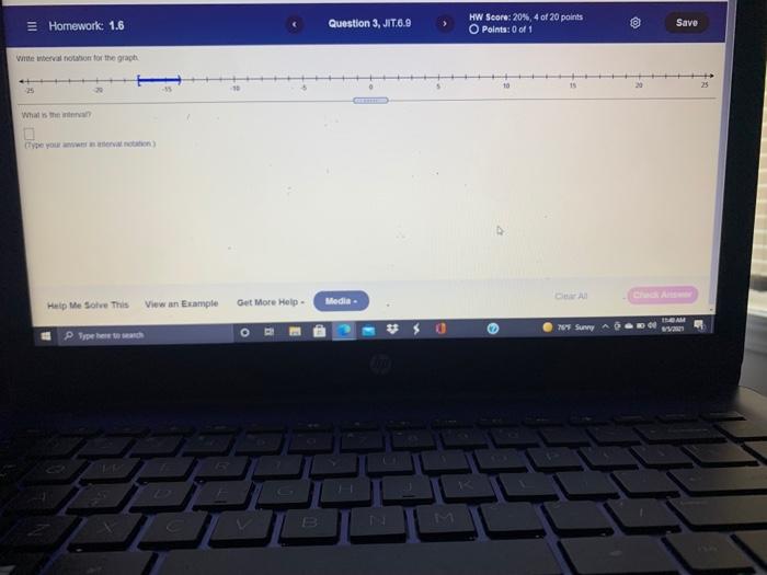 Solved Homework 1.6 Question 3, T6.9 HW Score: 15320 OPI | Chegg.com