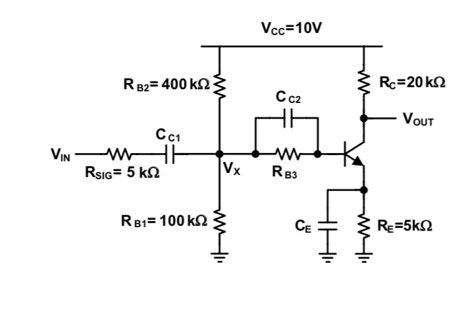 Solved The small-signal voltage gain value of the amplifier | Chegg.com