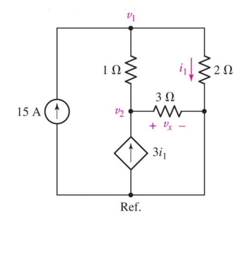 Solved Analyze the attached circuit diagram solving for the | Chegg.com