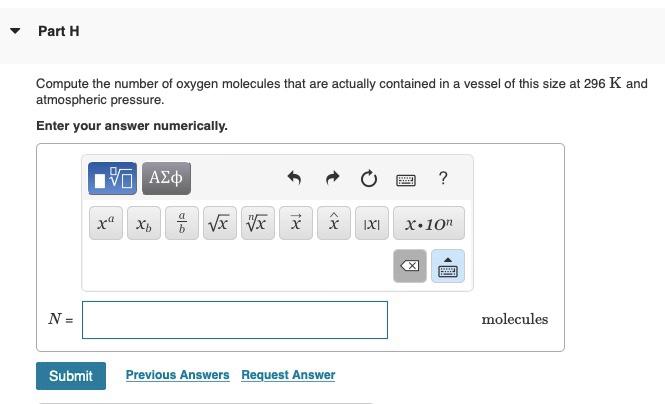 Solved Oxygen O2 has a molar mass of 32.0 g/mol. What is the | Chegg.com