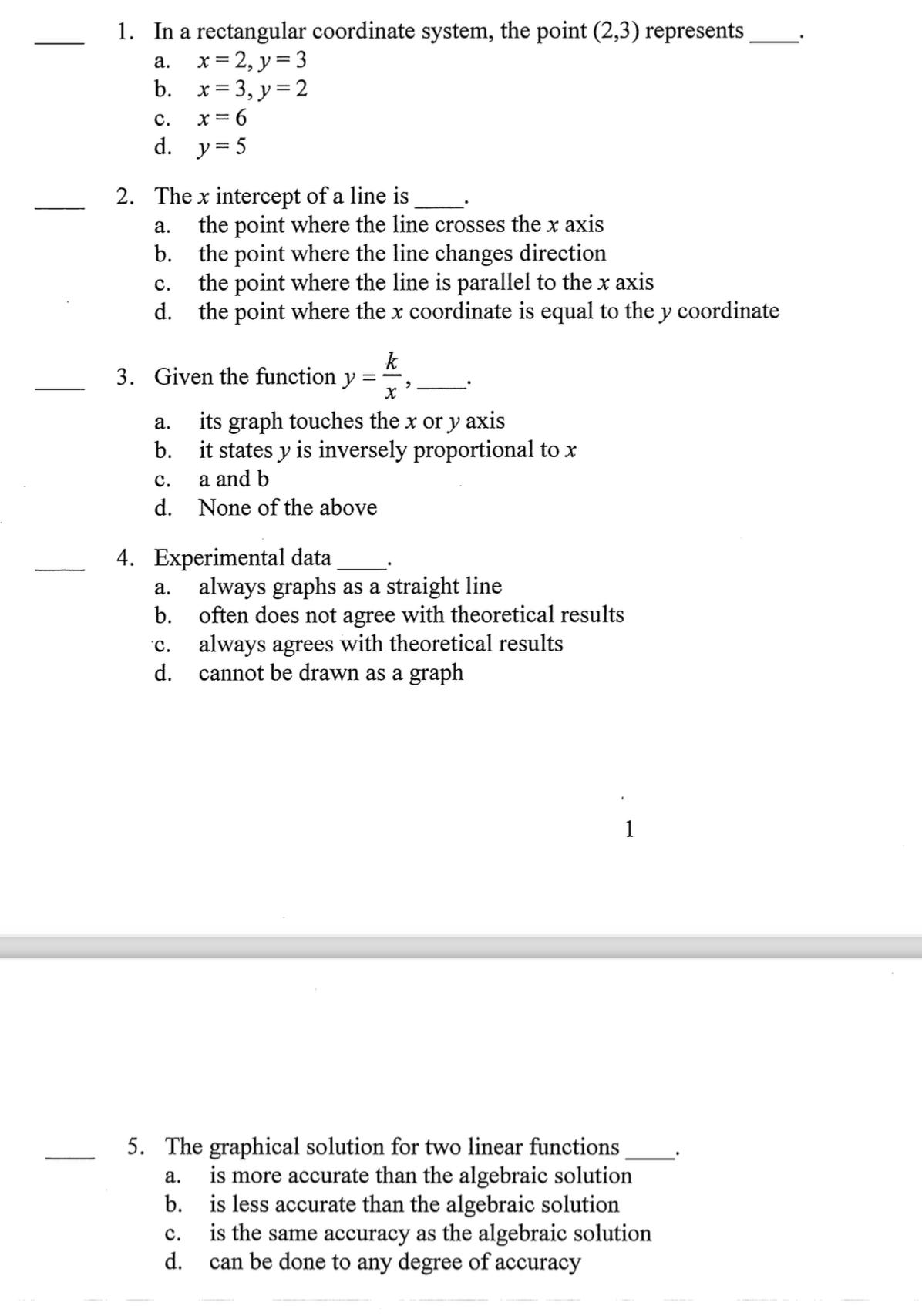 Solved In a rectangular coordinate system, the point (2,3) | Chegg.com