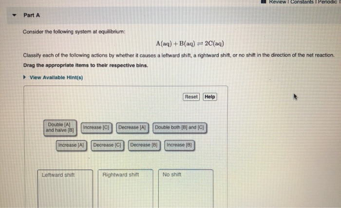 Solved Review l Constants I Periodic Part A Consider the | Chegg.com