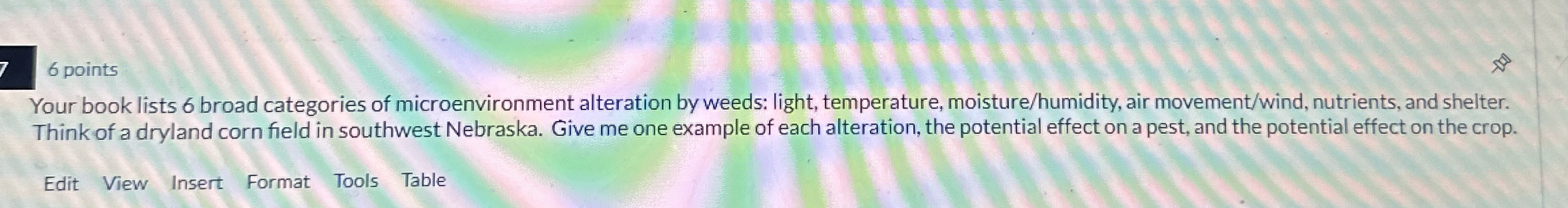 Solved 6 ﻿pointsYour book lists 6 ﻿broad categories of | Chegg.com