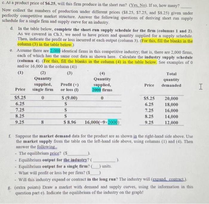 Solved If (6 pts). Assume the following cost data are for a | Chegg.com