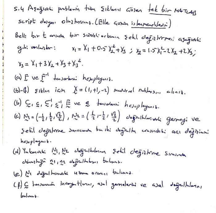Matlabcreate A Single Matlab Script That Solves All