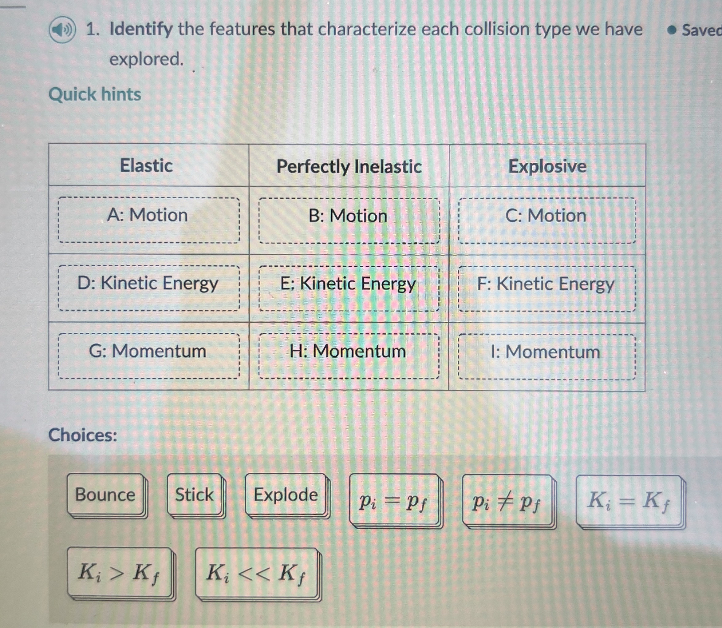 Solved Identify the features that characterize each | Chegg.com