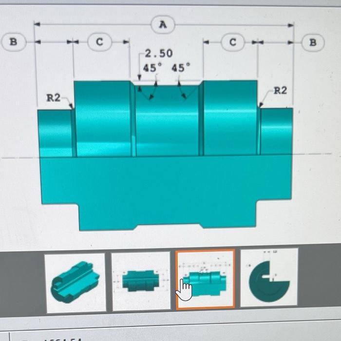 Solved Unit system: MMGS (millimeter, gram, second) Decimal | Chegg.com
