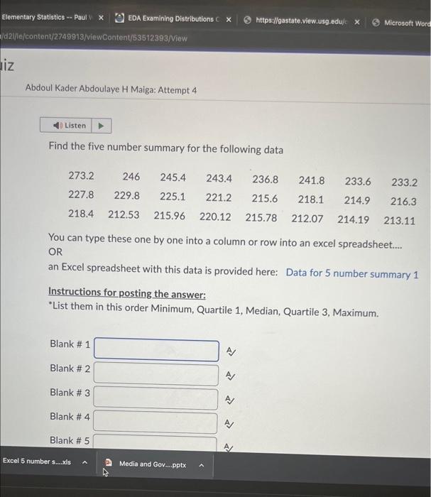 Solved Find the third quartile Q3 1,4,5,8,10,1,4,5,8,10 10 8 | Chegg.com