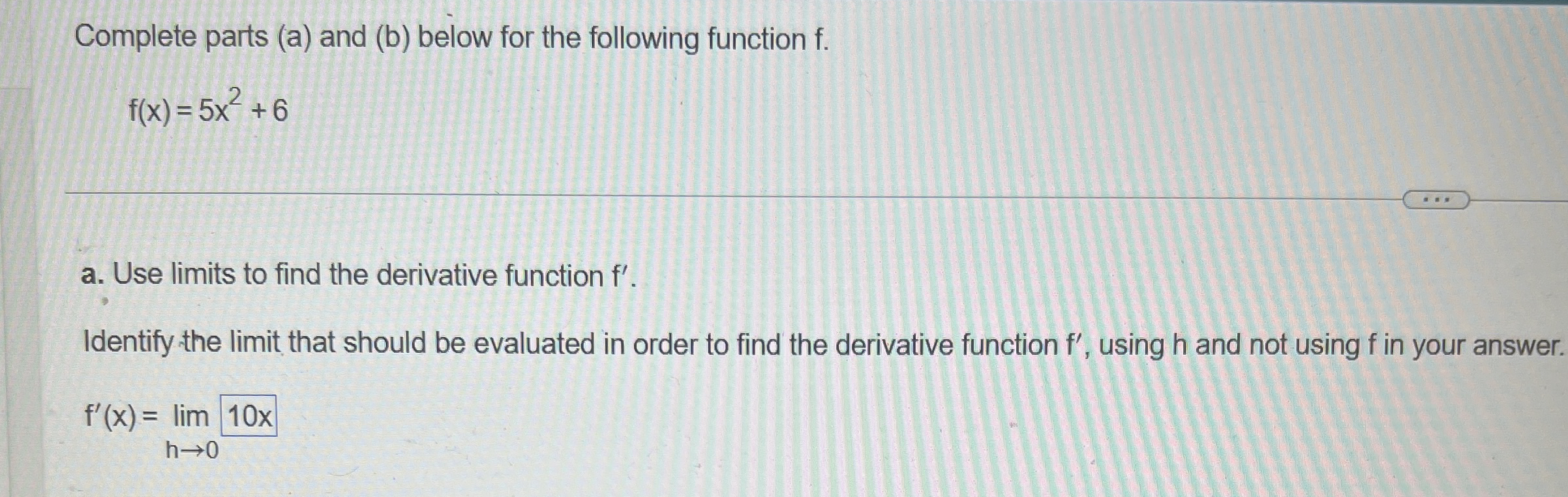 Solved Complete parts (a) ﻿and (b) ﻿below for the following | Chegg.com