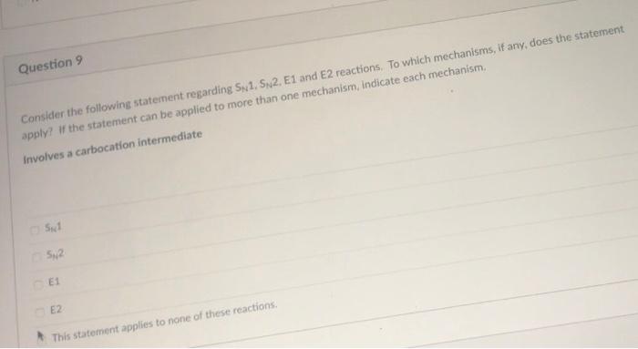 Solved EL What is the major product of the following | Chegg.com