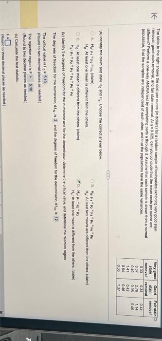 Solved help calculating the test statisticplease keep in | Chegg.com