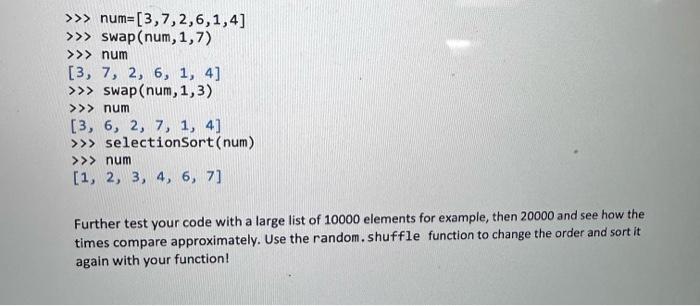 Solved Exercise 1 One of the simplest way to sort a list is | Chegg.com