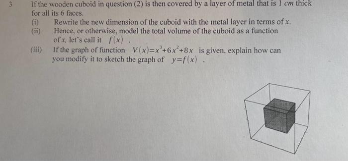 Solved Please help me answer part 3 of the question. The | Chegg.com