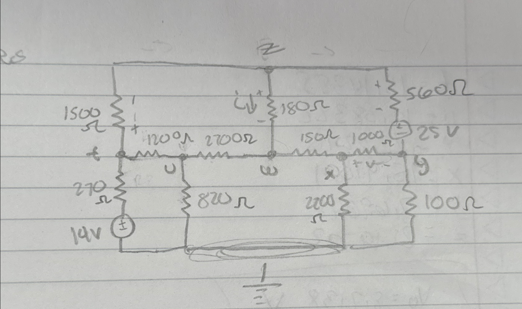 Solved Solve the circuit using node method to find i and v | Chegg.com