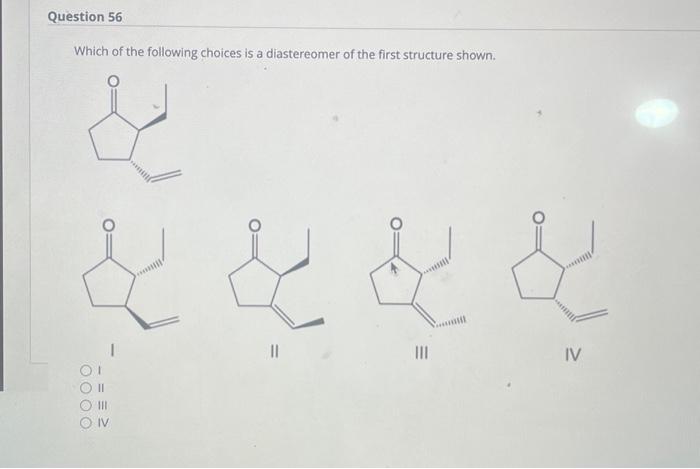 Solved Question 56 Which of the following choices is a | Chegg.com