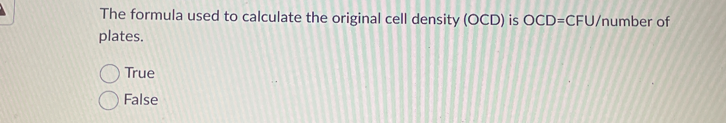 Solved The formula used to calculate the original cell | Chegg.com
