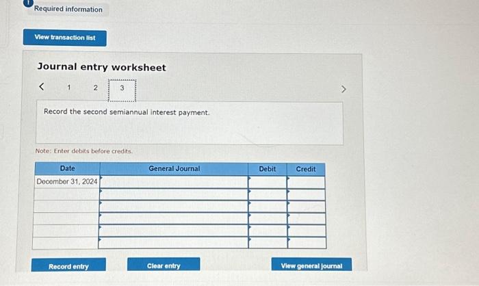 Solved Required information Exercise 9-15 (Algo) Record | Chegg.com