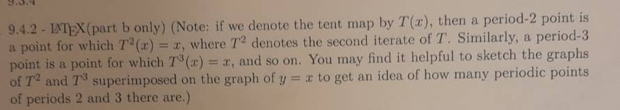 Solved 9.4.2 - ﻿LTEX (part b only) (Note: if we denote the | Chegg.com