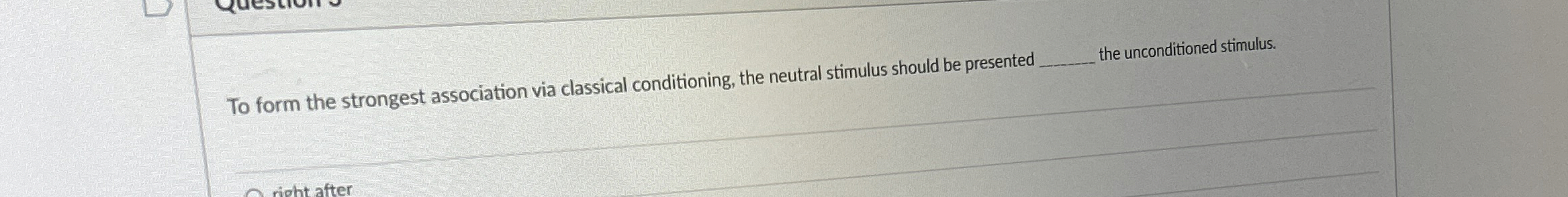 Solved Question 1when Using Positive Punishment As A Means