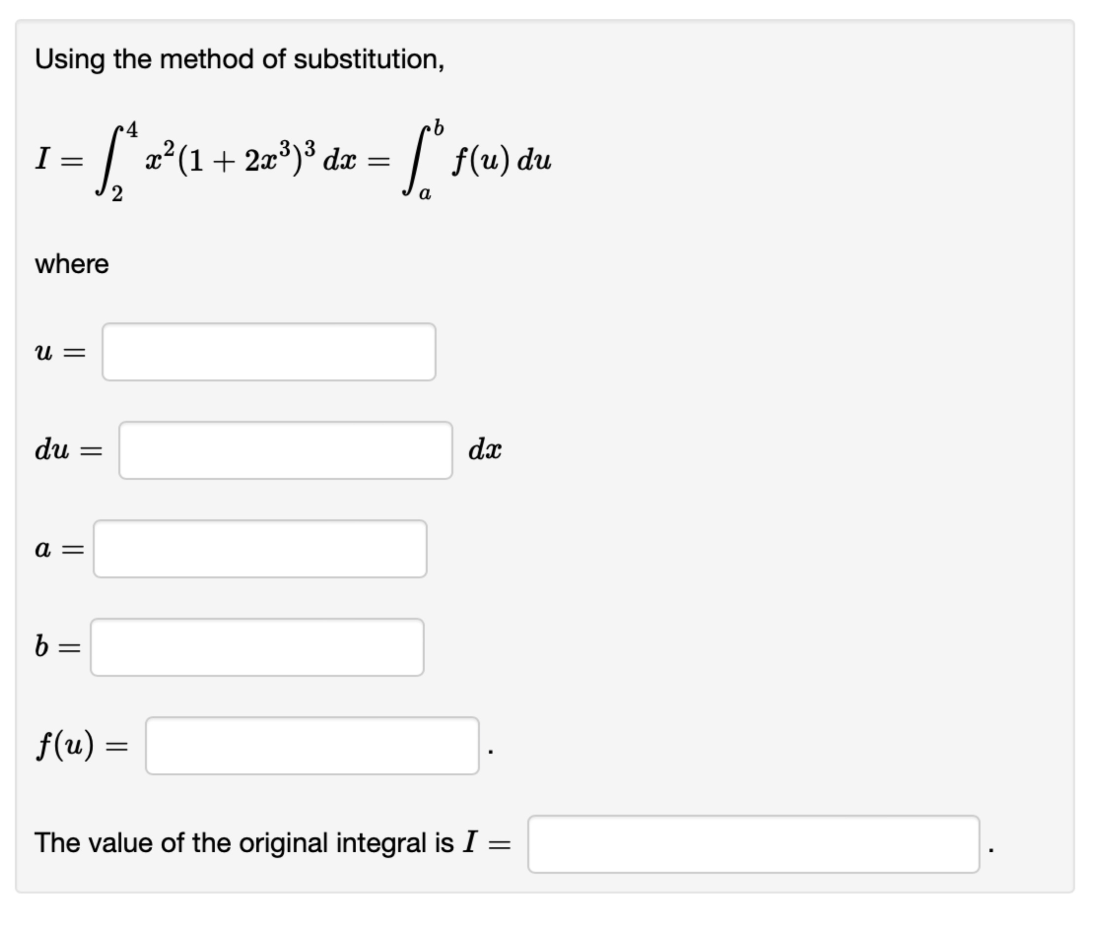 Solved Using the method of | Chegg.com