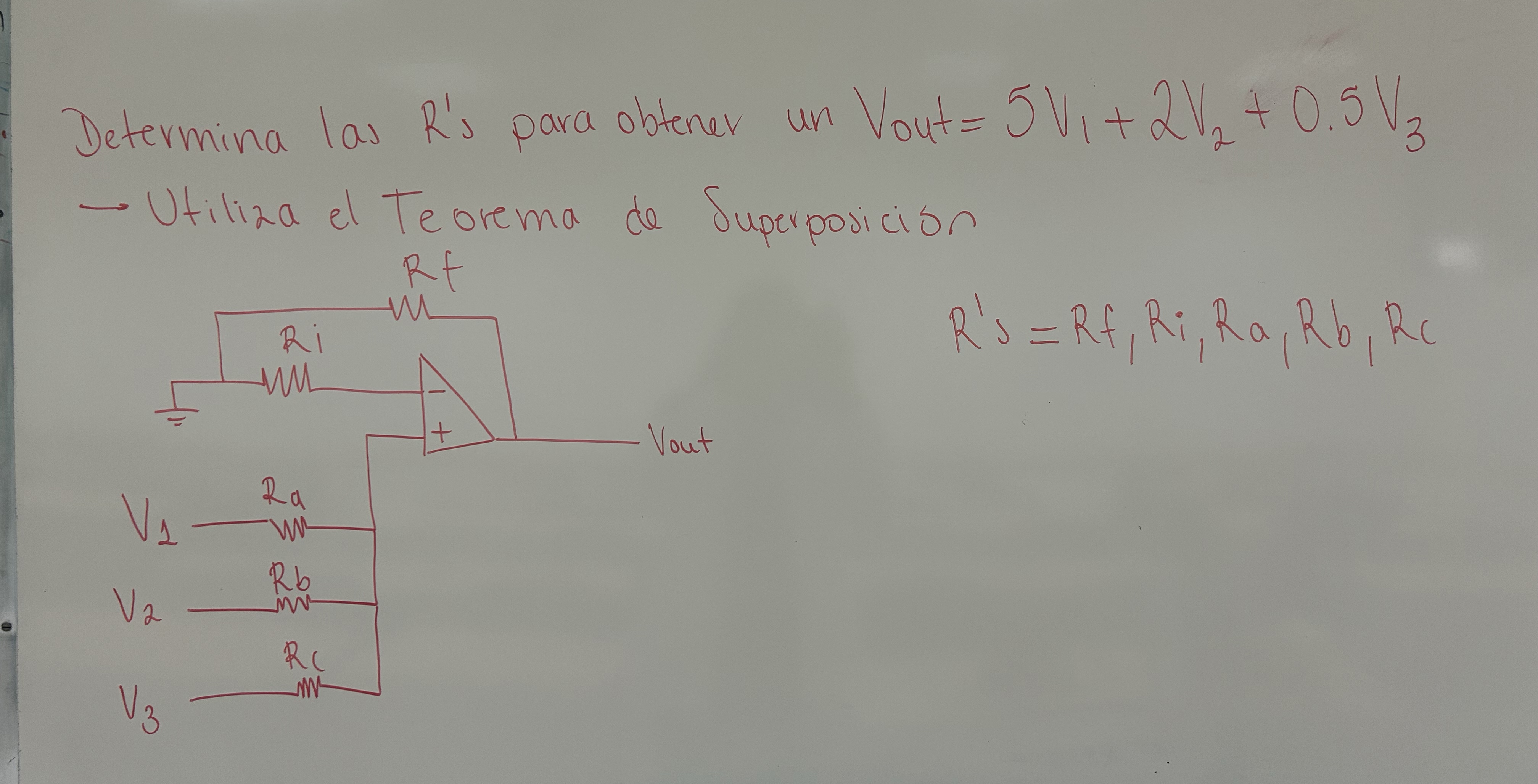 Solved Determina las R's ﻿para obtener un | Chegg.com