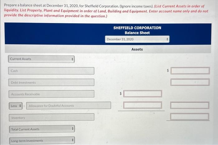 Solved Presented below is the trial balance of Sheffield | Chegg.com