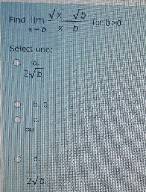 Solved Which of the following functions is not uniformly | Chegg.com