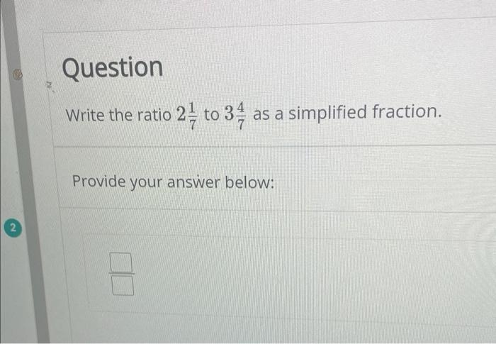 Solved Write the ratio 271 to 374 as a simplified fraction. | Chegg.com