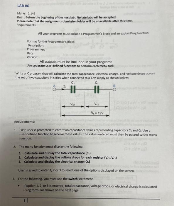 Solved Marks: 2.143 Due: : Before the beginning of the next | Chegg.com