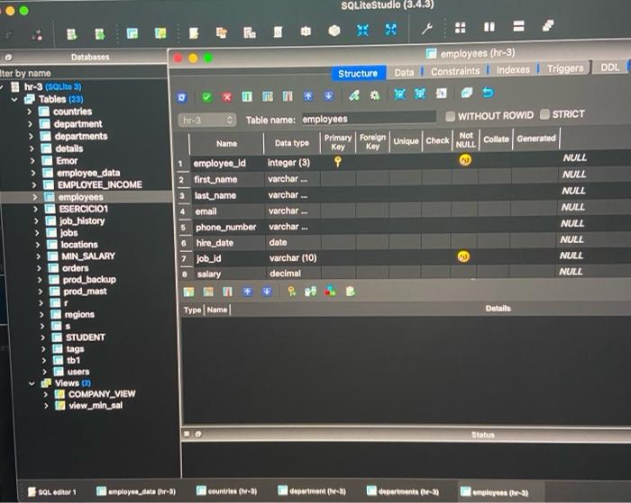 Solved Use the hr database 1. Write a query get all first | Chegg.com