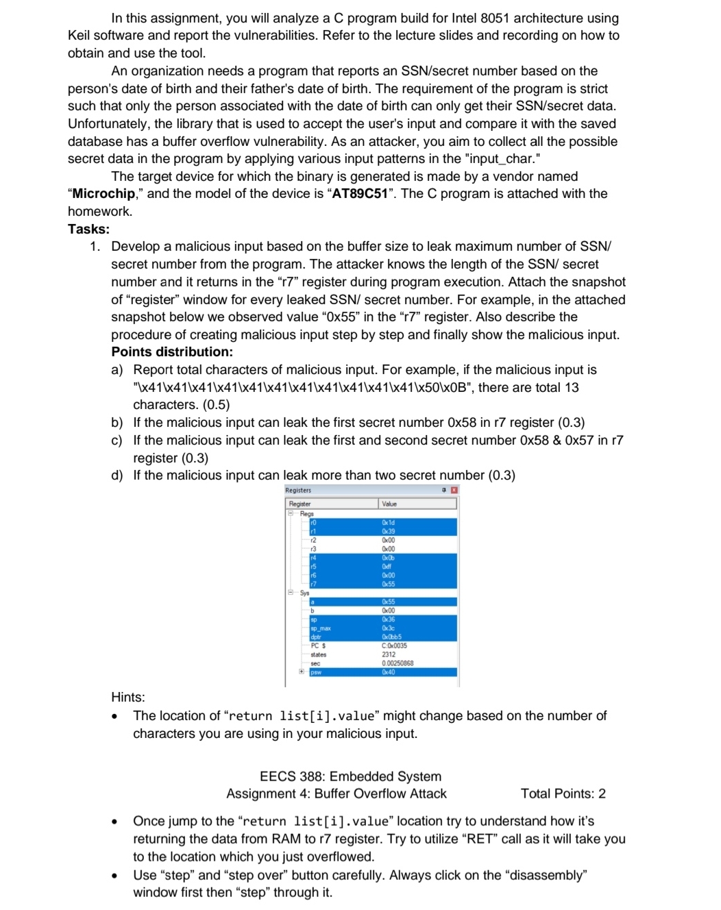 Solved cquestion in computer In this assignment, you will | Chegg.com