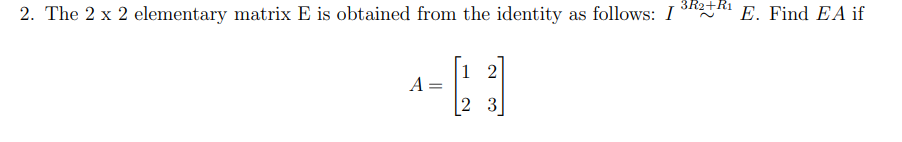 Solved Please dont use detreminant method. I have alreday | Chegg.com