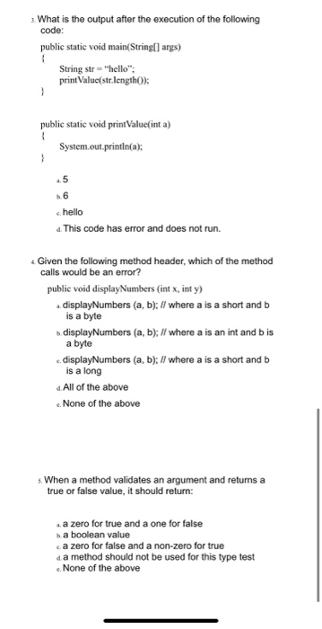 Solved 1. What is the output after the execution of the | Chegg.com